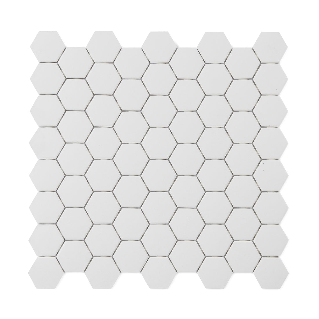 Italian Hex | Bianca Matte Mosaic Sheet | hw tile – hwtile