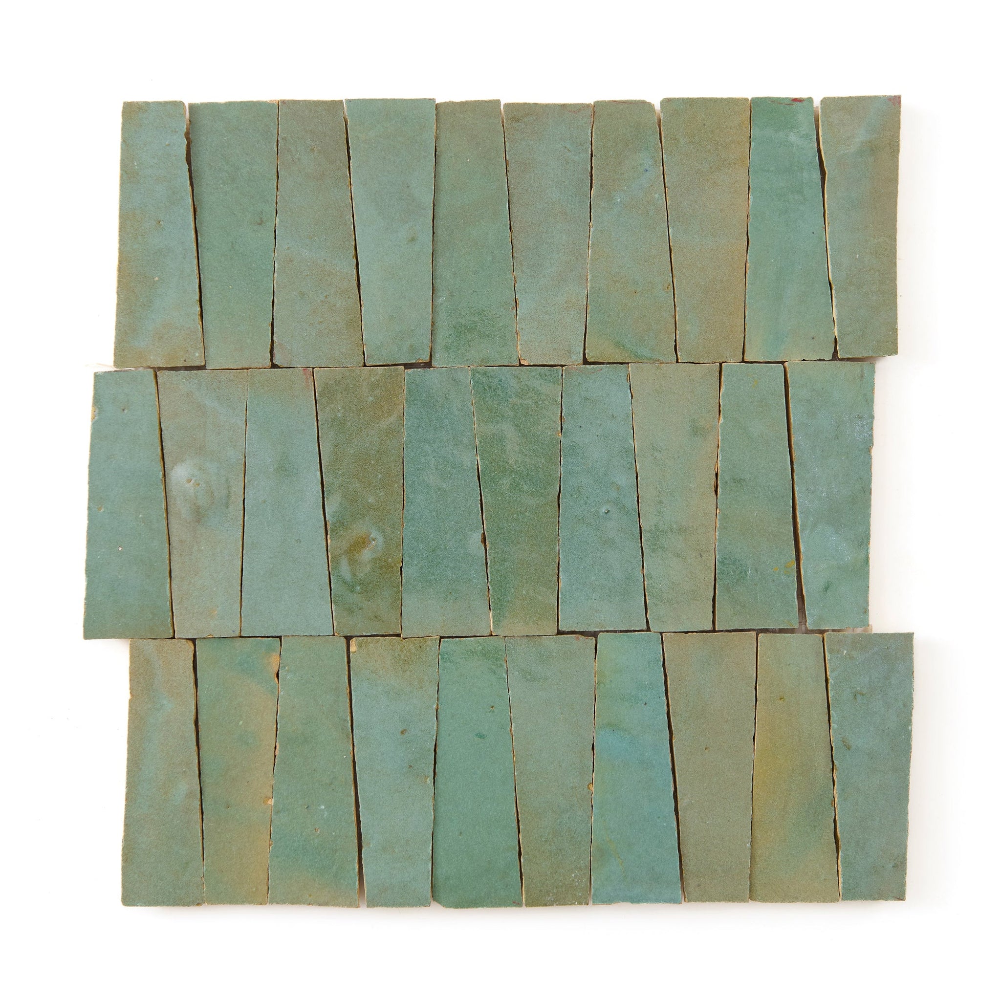 Zellige | Angled Stack Zellige Mosaic Sheet | hw tile – hwtile